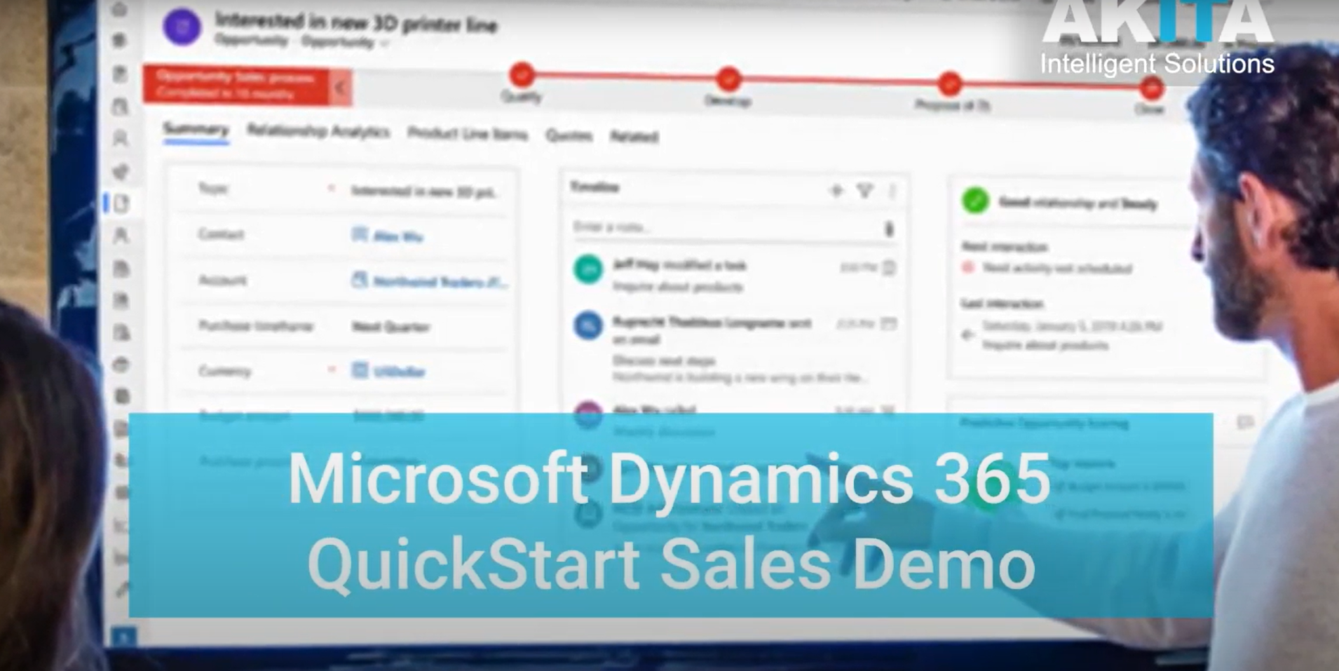 Microsoft Dynamics 365 Sales Demo Video - Watch Now
