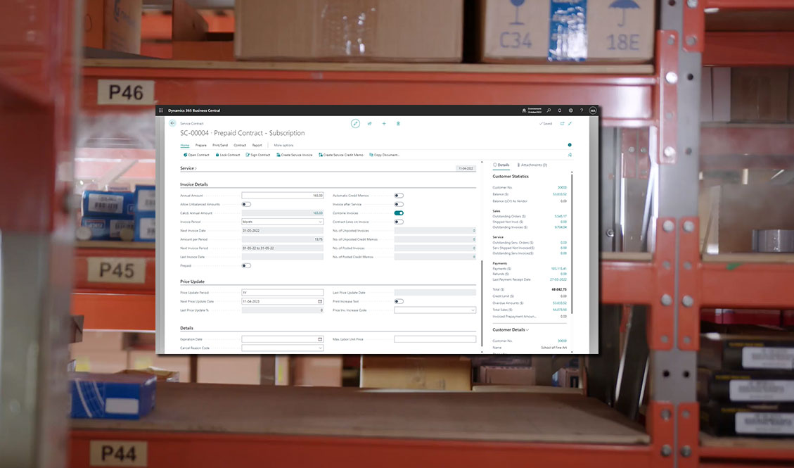 Microsoft Business Central For Service Management UK